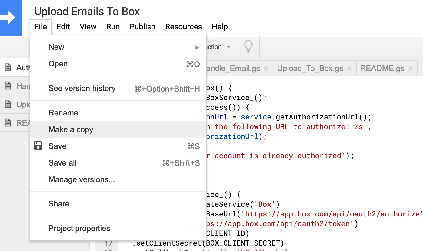 Automatically Save Gmail Attachments To Box – JC Connell
